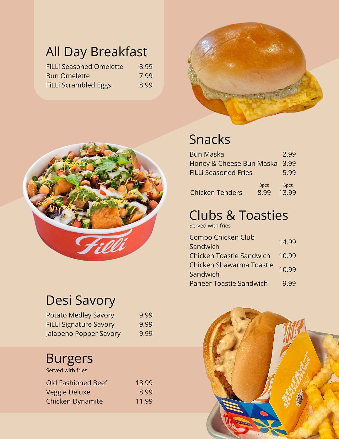 FiLLi Chicago Menu | Explore Our Delicious Offerings