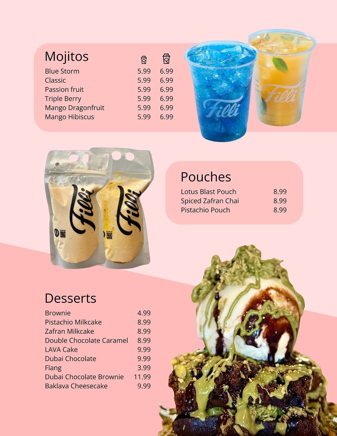 FiLLi Chicago Menu | Explore Our Delicious Offerings